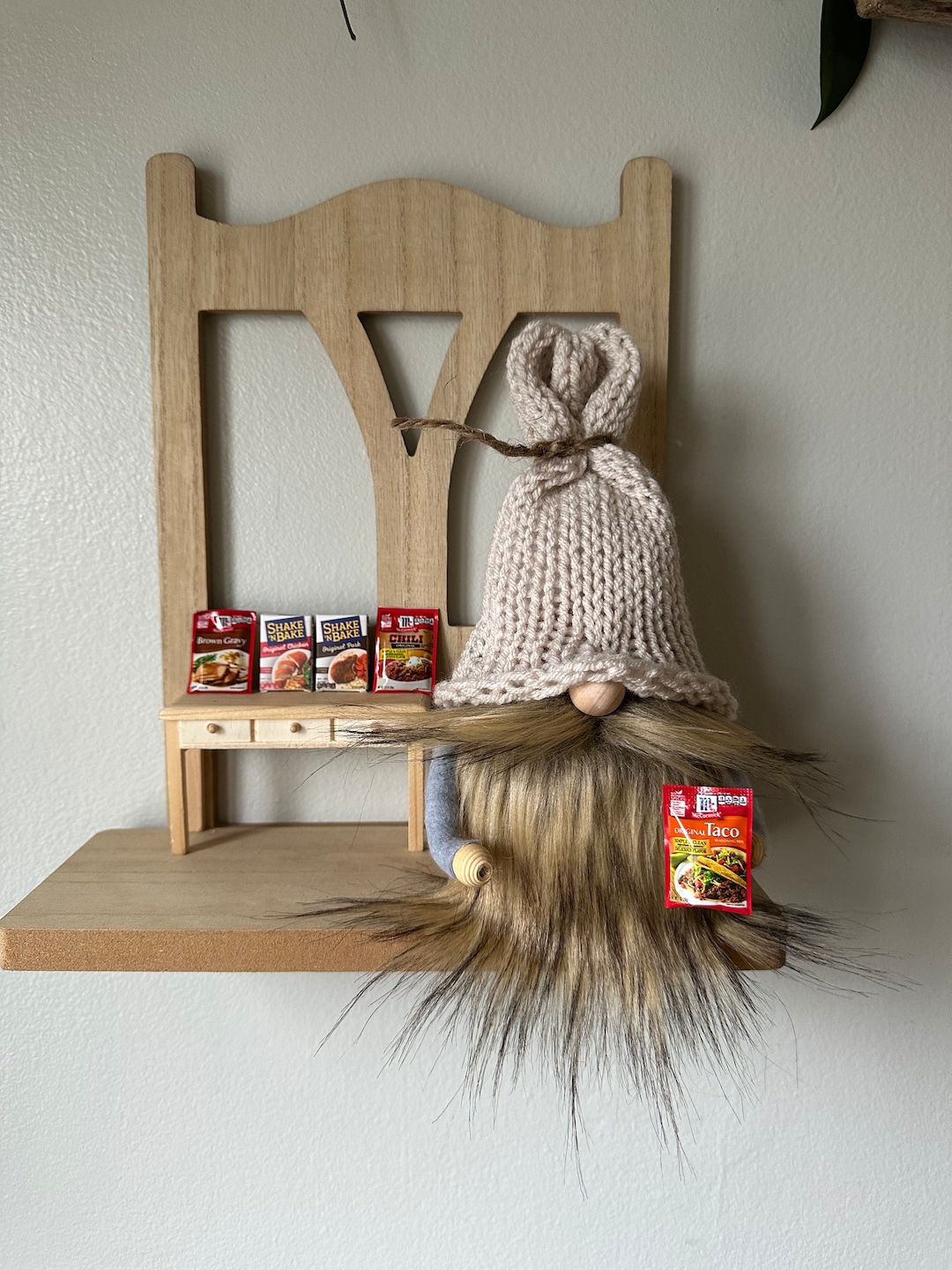 Dinner Gnome Cooking Gnome Kitchen Gnome Food Gnome - Etsy