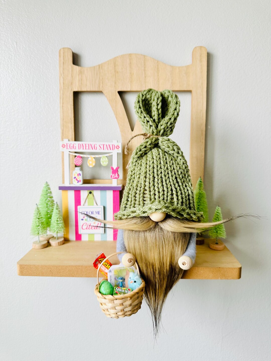 Easter Gnome, Spring Gnome, Easter Basket Gnome, Egg Gnome, Bunny Gnome ...