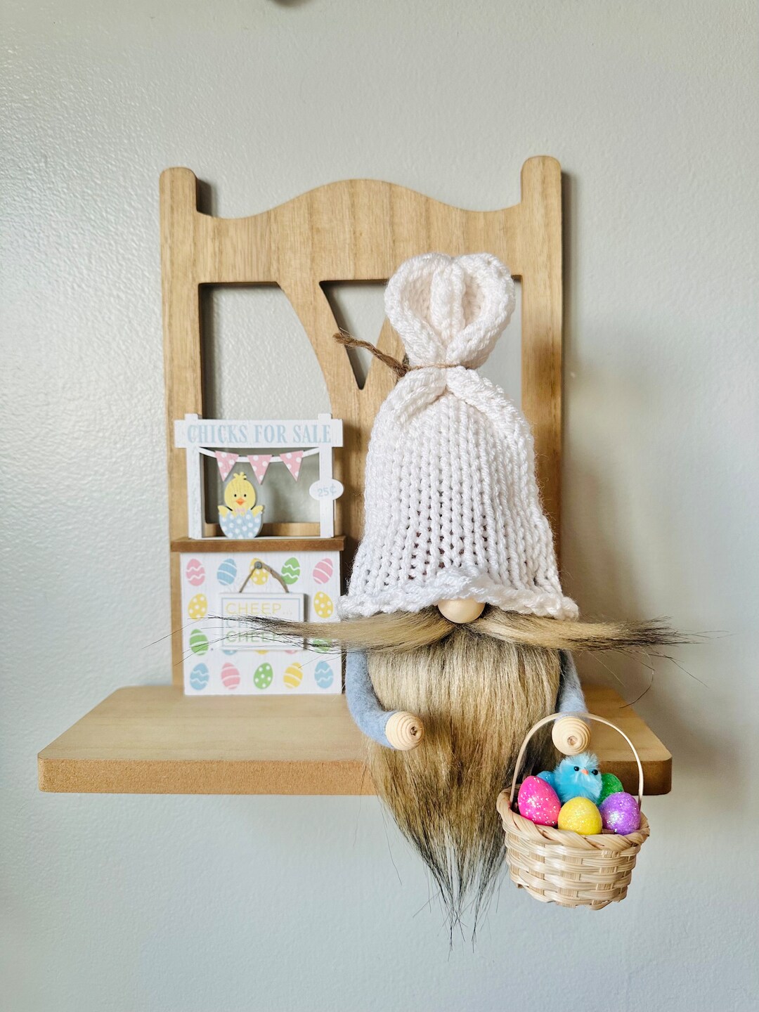 Easter Gnome, Chick Gnome, Egg Gnome, Chicken Gnome, Spring Gnome ...