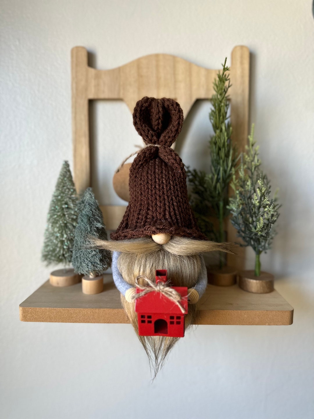 House Warming Gnome, Country Gnome, Farmhouse Gnome, Barn Gnome, Home ...