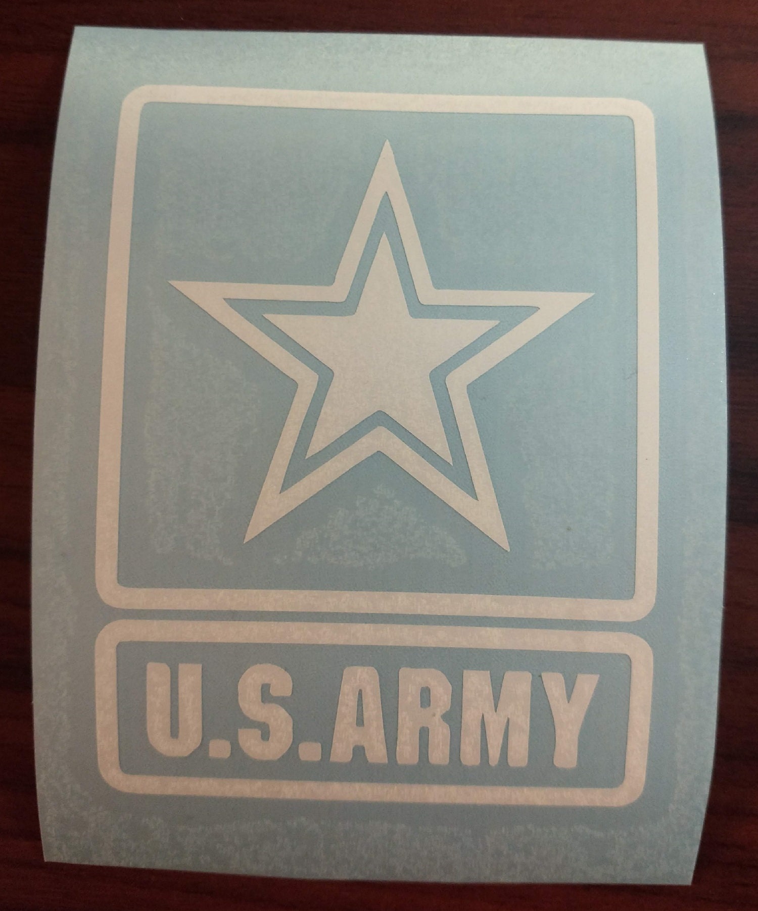 US Army Star Vinyl Decal – Car, Window, Tumbler Sticker - Etsy