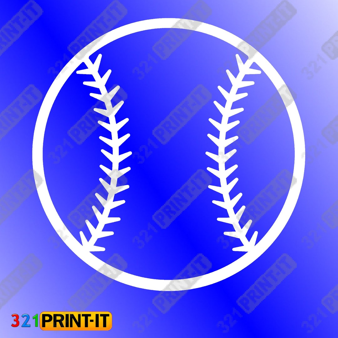 Baseball - Digital File Download Svg Png Pdf Jpg Eps Cricut, Laser ...
