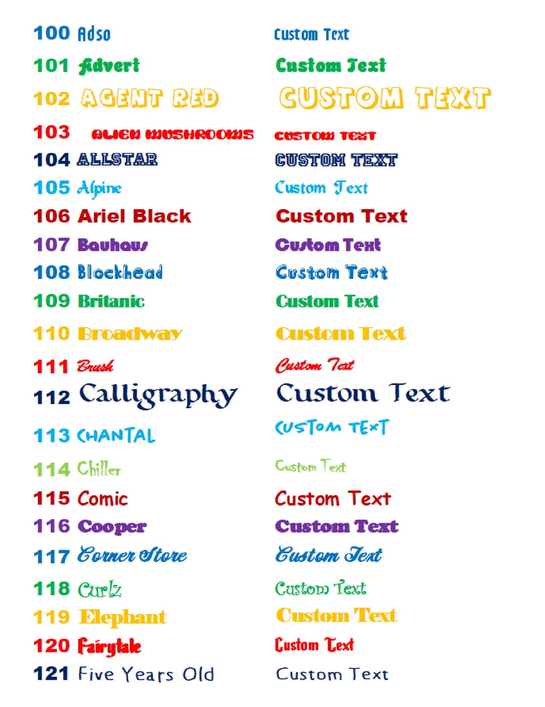 Custom Vinyl Lettering Custom Vinyl Decal Outdoor Vinyl Lettering Car ...