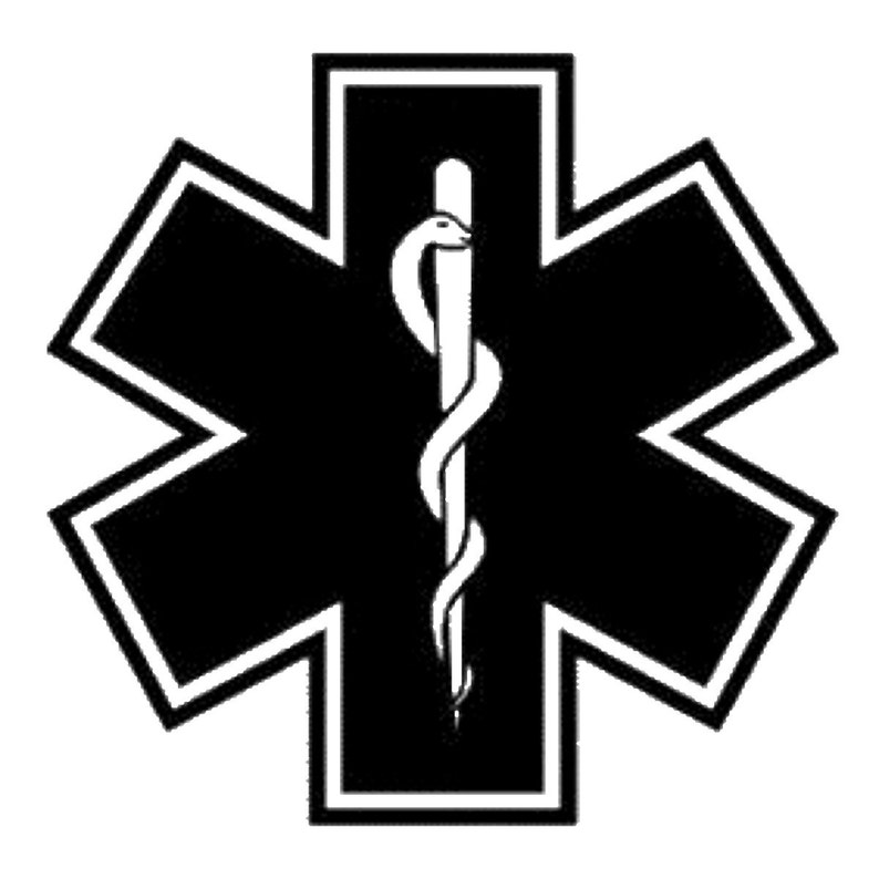 Star of Life clipart digital file download svg png pdf jpg | Etsy