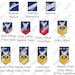 US Coast Guard Ranks - Digital File Download Svg Png Pdf Jpg Eps Cricut ...