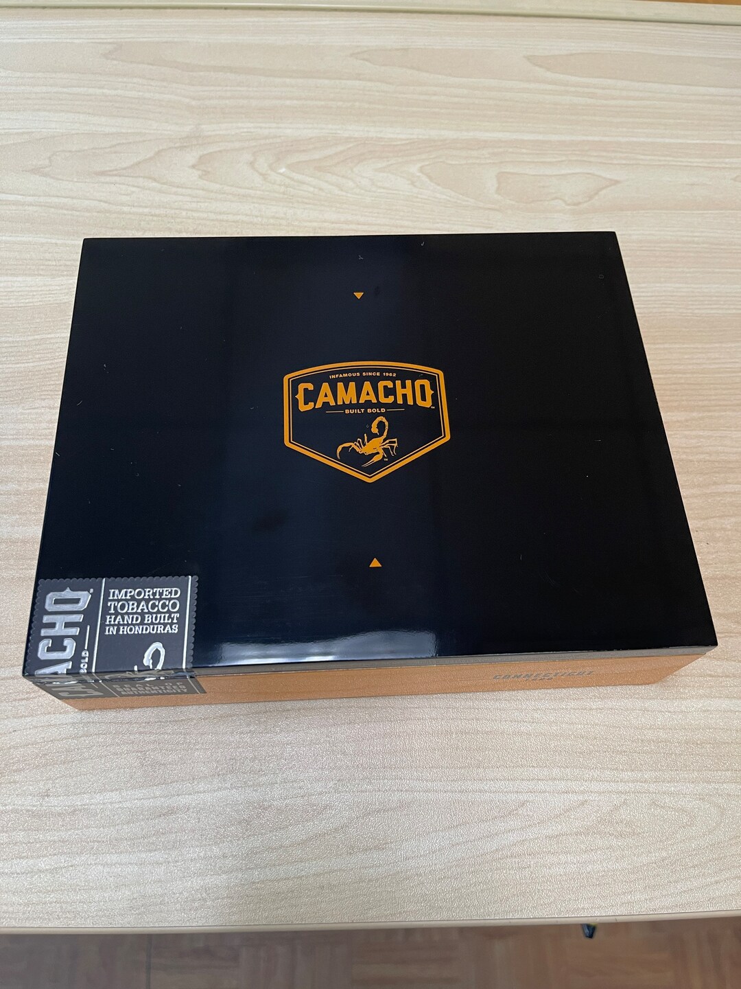 Empty Cigar Box, Camacho Cigar Empty Box, Wooden Box - Etsy