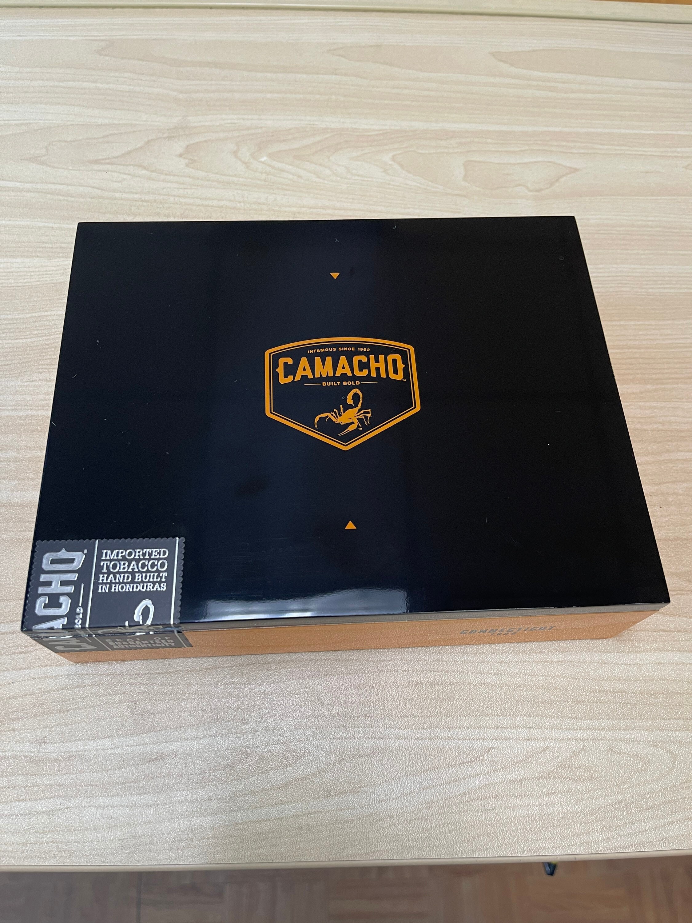 Empty Cigar Box, Camacho Cigar Empty Box, Wooden Box - Etsy