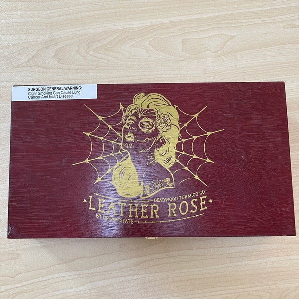Decorated Cigar Box - Etsy