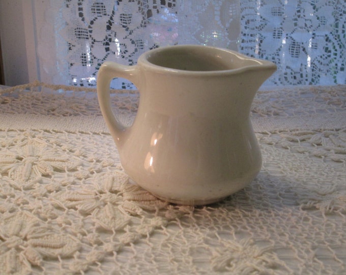 Hall Pottery Creamer Vintage Individual Restaurant Cream - Etsy
