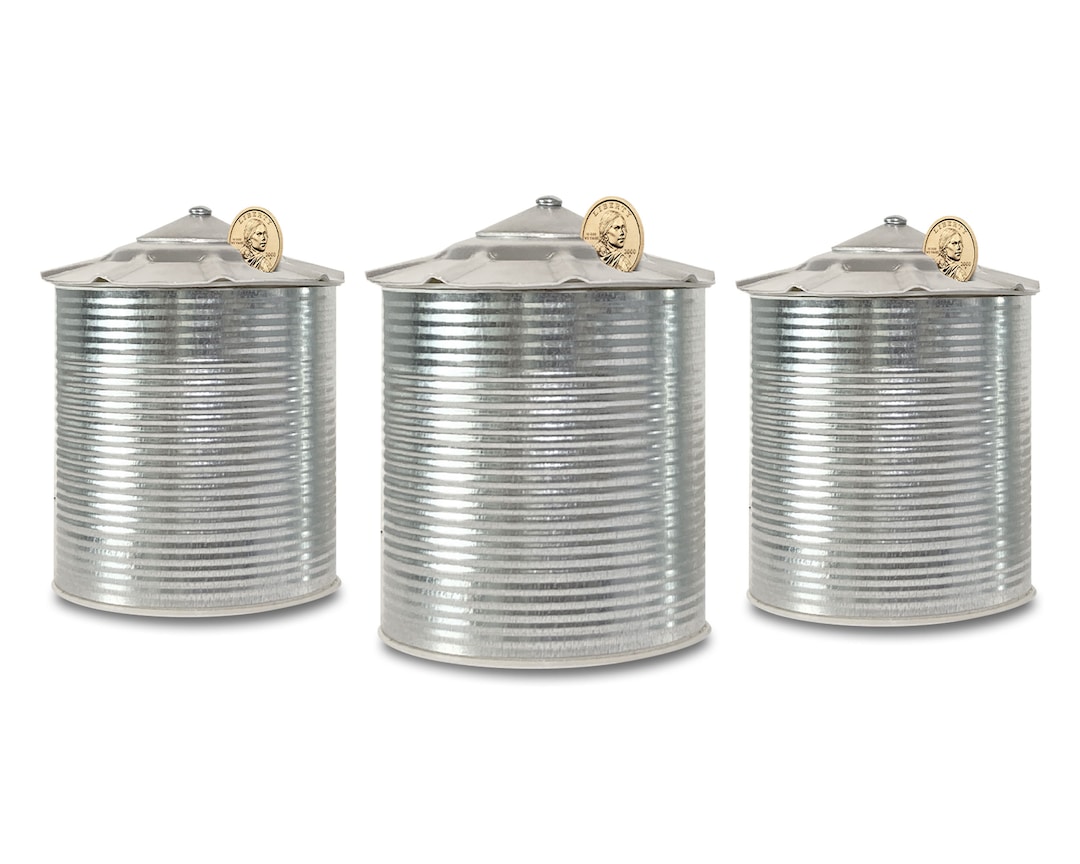 3-pack Small Grain Bin Savings Bank, Coin Bank, Piggy Bank - Etsy