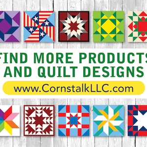 Carpenter Block Barn Quilt With Wood Effect, Large, Medium, Small ...