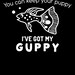 Funny Guppy Owner Mom Rainbow Tropical Koi Fish Guppies Bubble Bubbles ...