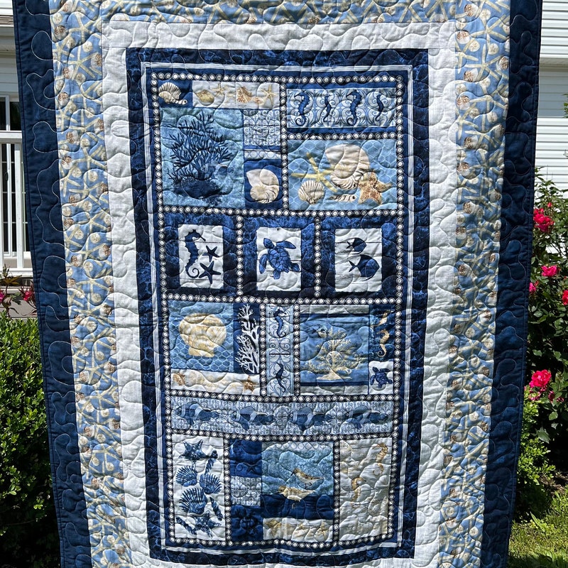Beach Quilt - Etsy