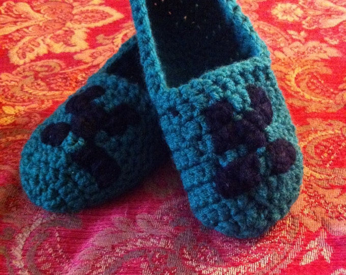 Minecraft Creeper Slippers - Etsy