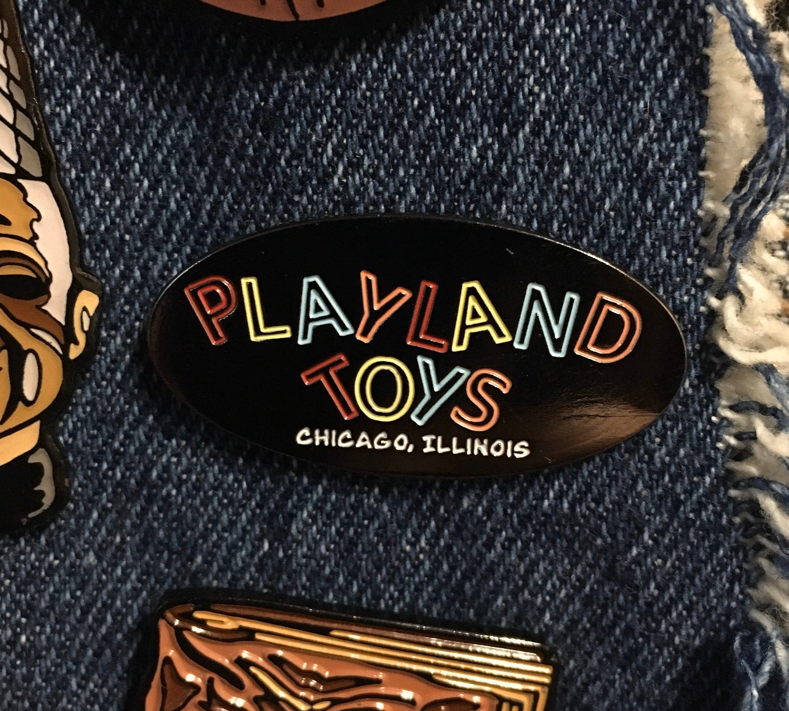 Playland Toys Childs Play Chucky Enamel Pin - Etsy