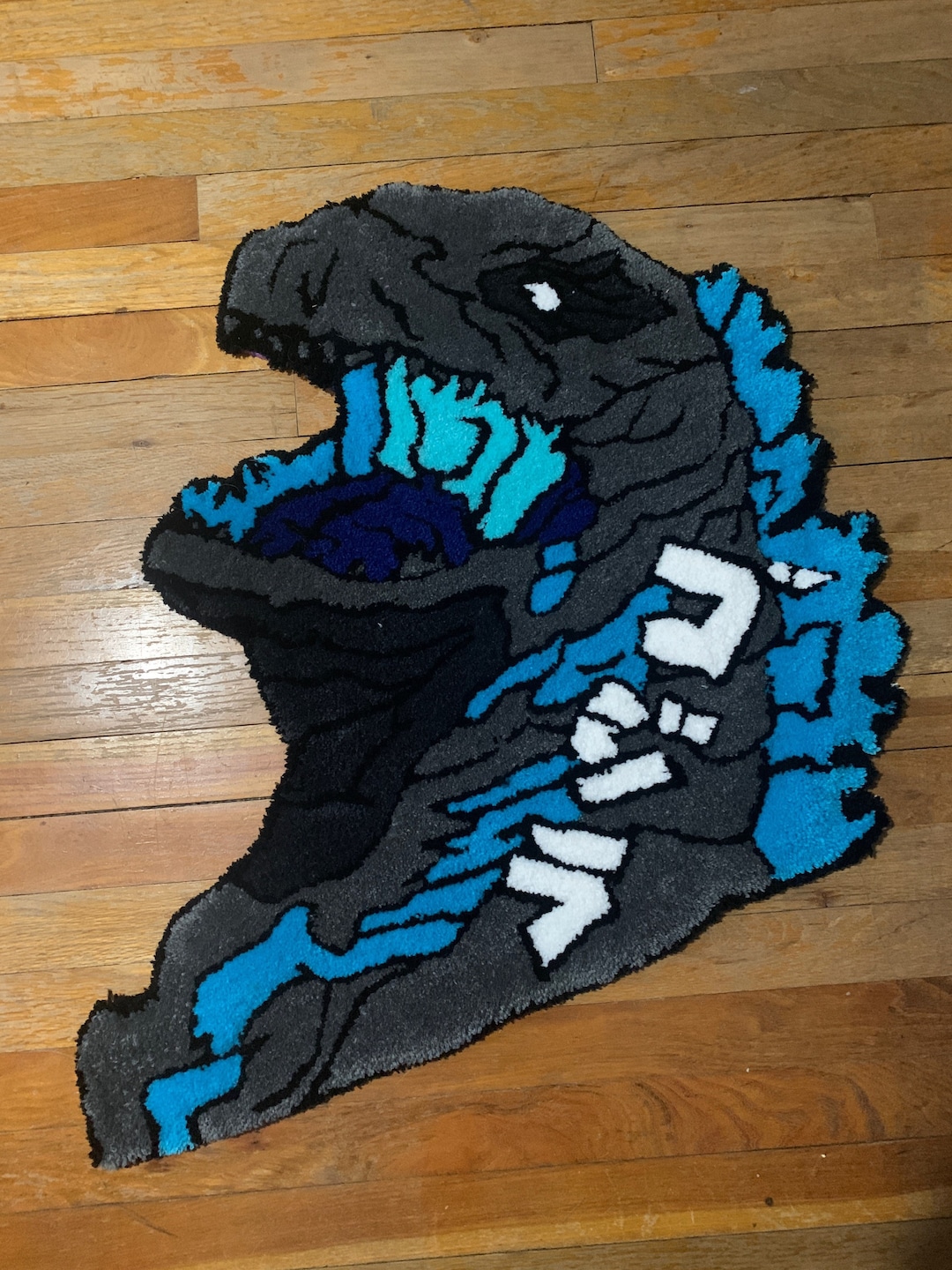 Godzilla Handmade Rug - Etsy