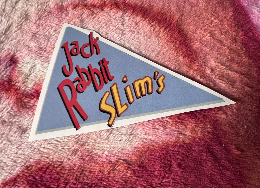 Jack Rabbit Slims Pulp Fiction Sticker - Etsy