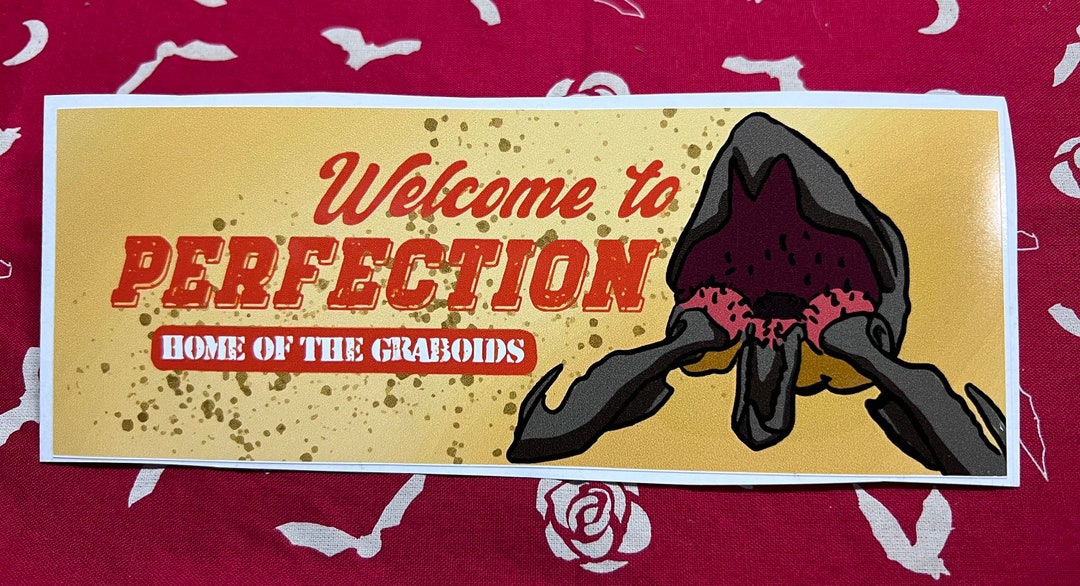Welcome to Perfection - Tremors - Sticker - Etsy