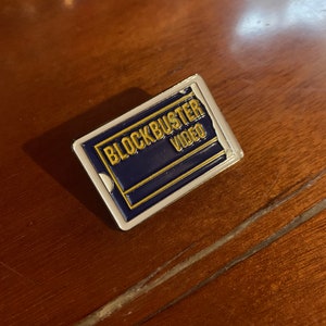 Blockbuster Rental Card Enamel Pin - Etsy