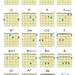 Intermediate Guitar Chords Chart: Large Printable PDF Poster (11.7x16.5 ...