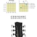 Easy Guitar Chords Chart for Beginners (PDF Download) - Etsy