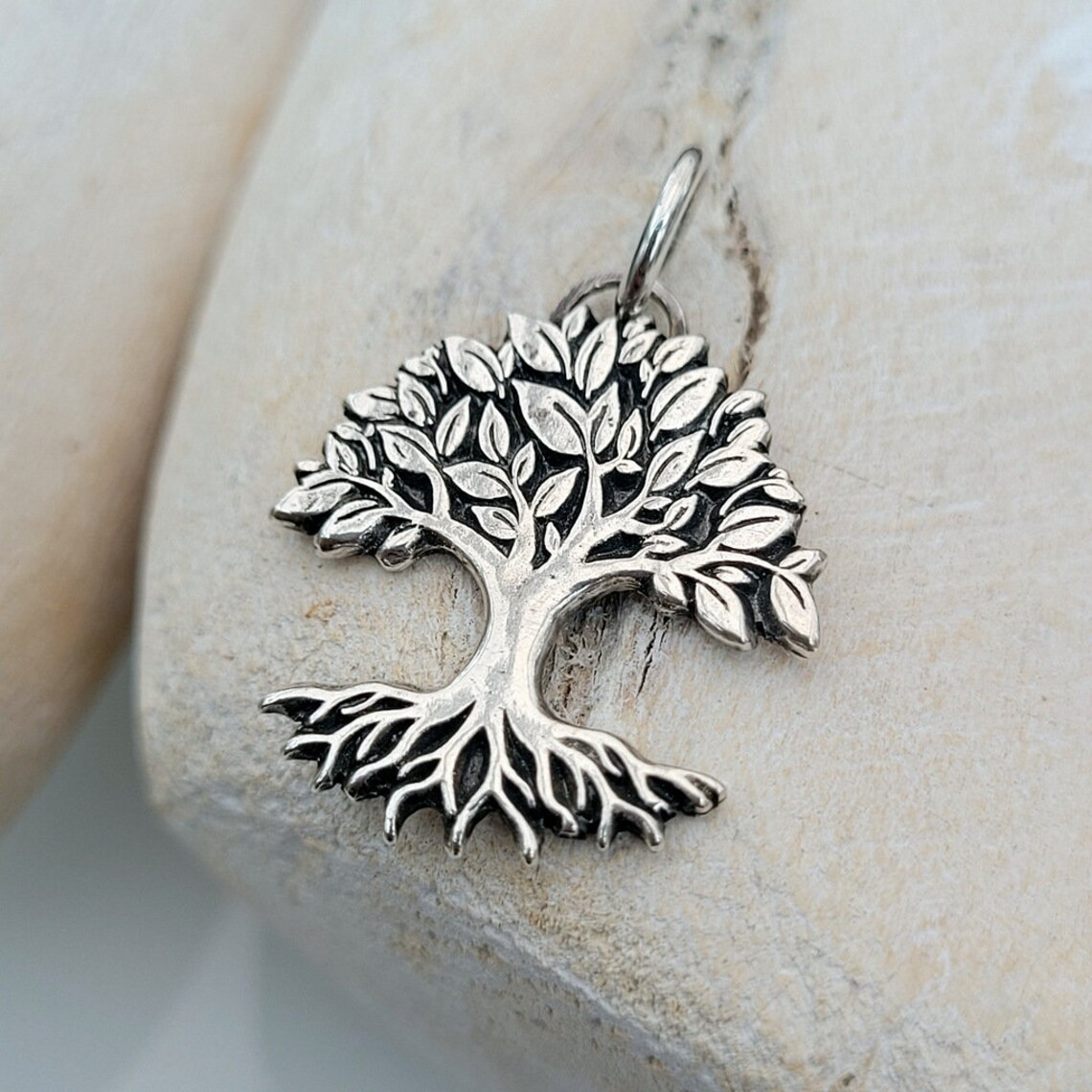 Tree of Life Necklace in Silver, Tree of Life Pendant, Tree of Life 925 ...