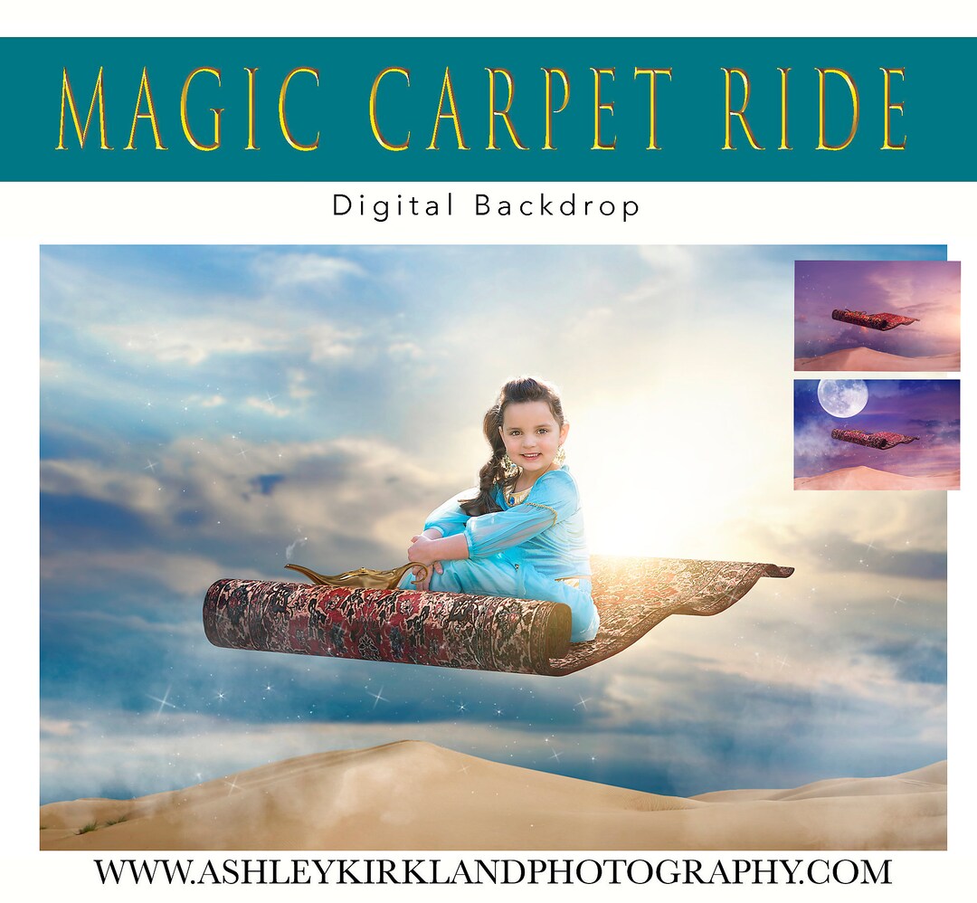 Magic Carpet Ride Digital Backdrop - Etsy
