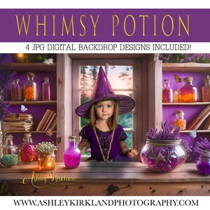 Whimsy Potions Digital Backdrops for Photoshop - Etsy