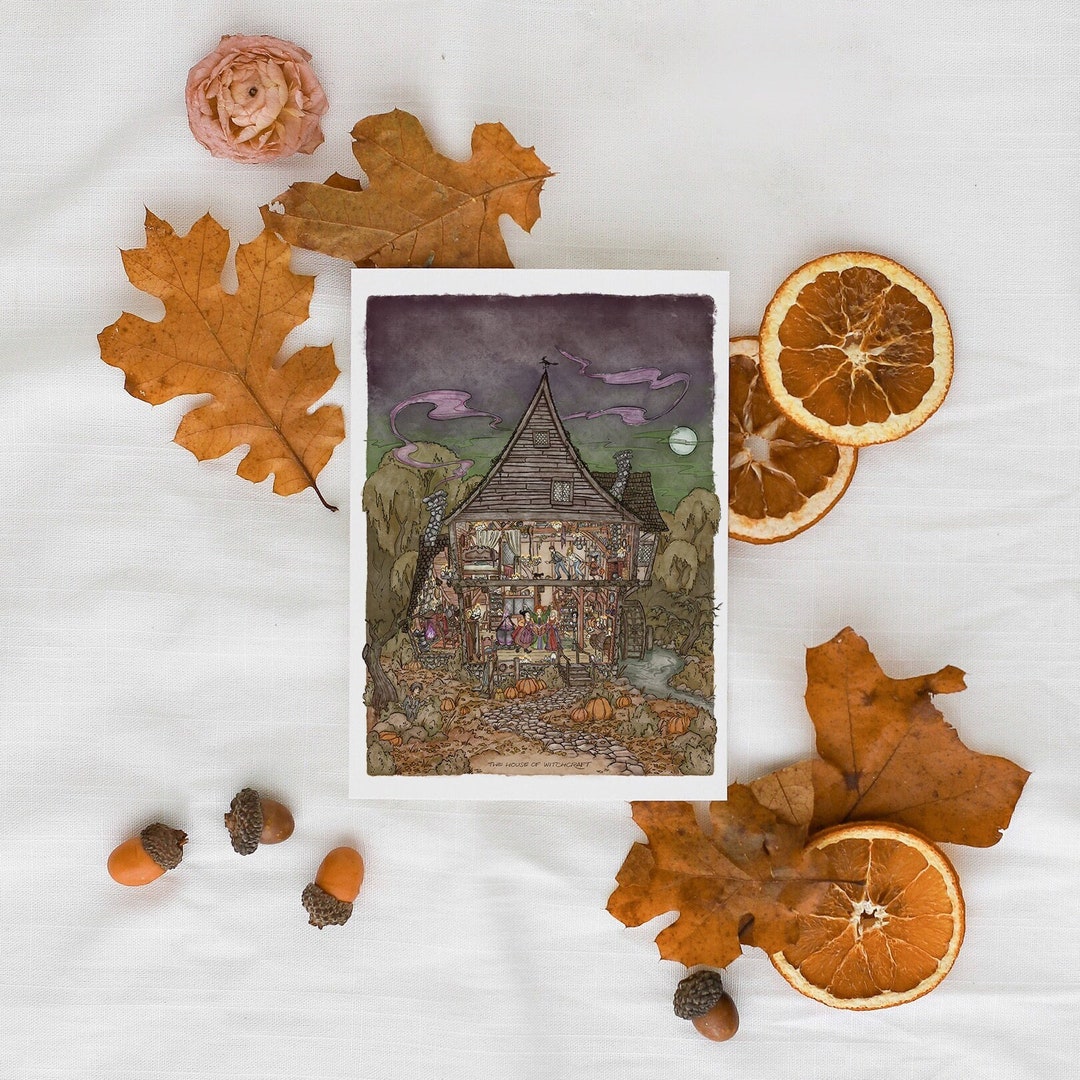 The House of Witchcraft || Haunted Houses Collection - Etsy