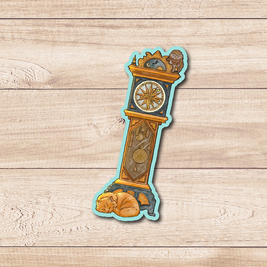 The Family Clock || Vinyl Stickers - Etsy
