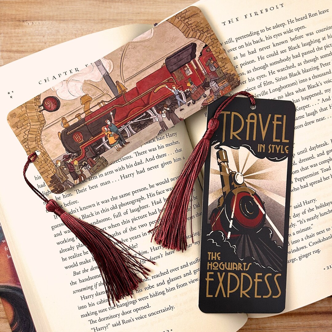 Express Train Bookmark || Chunky Bookmarks - Etsy