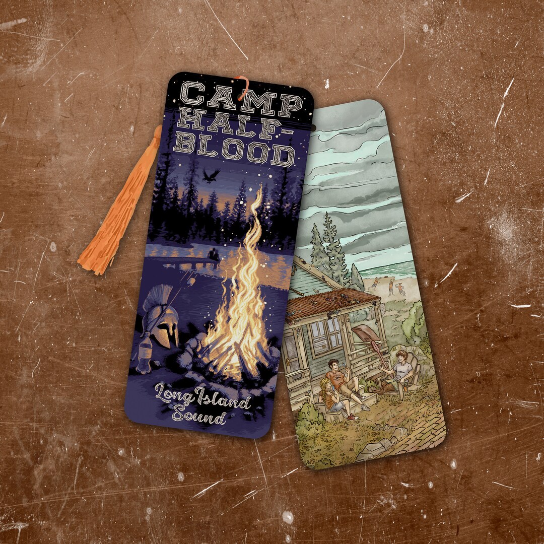 Demigod Camp Bookmark || Chunky Bookmarks - Etsy