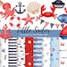 Nautical Clipart Set 'little Sailor' Instant Download PNG Baby Shower ...
