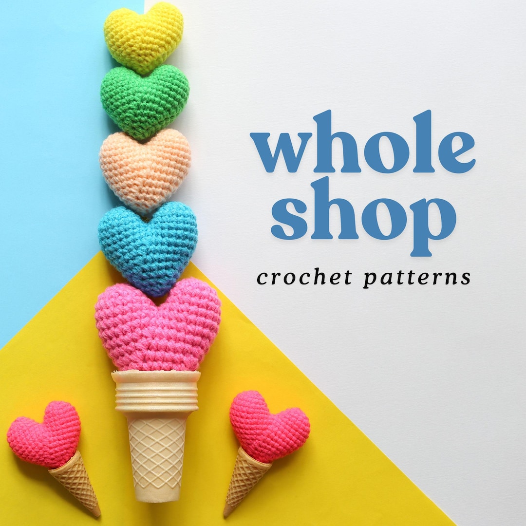 Crochet Pattern BUNDLE: Step-by-step DIY Projects (digital File) - Etsy