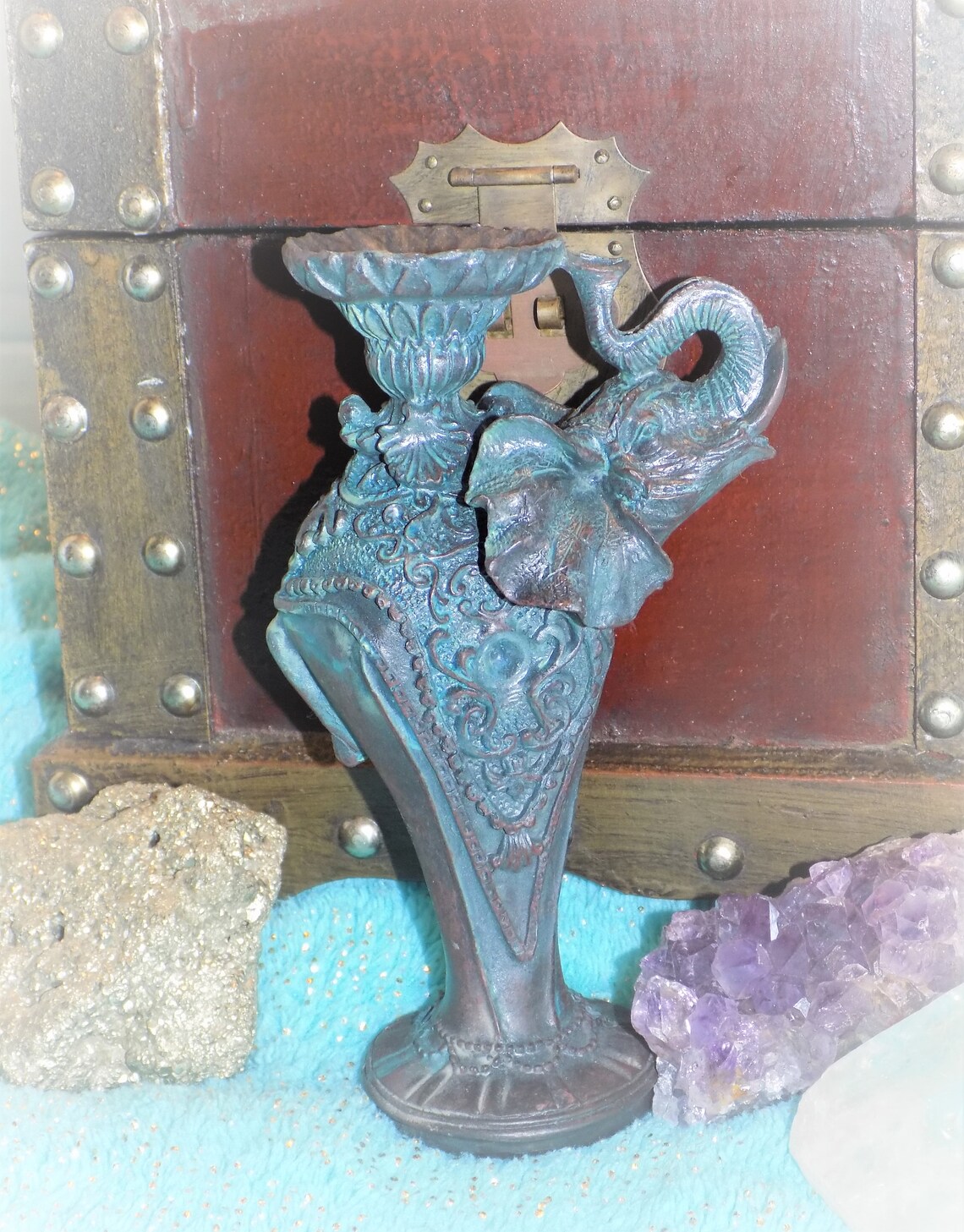 Pagan Altar Starter Box Vintage Style Treasure Box Wiccan - Etsy