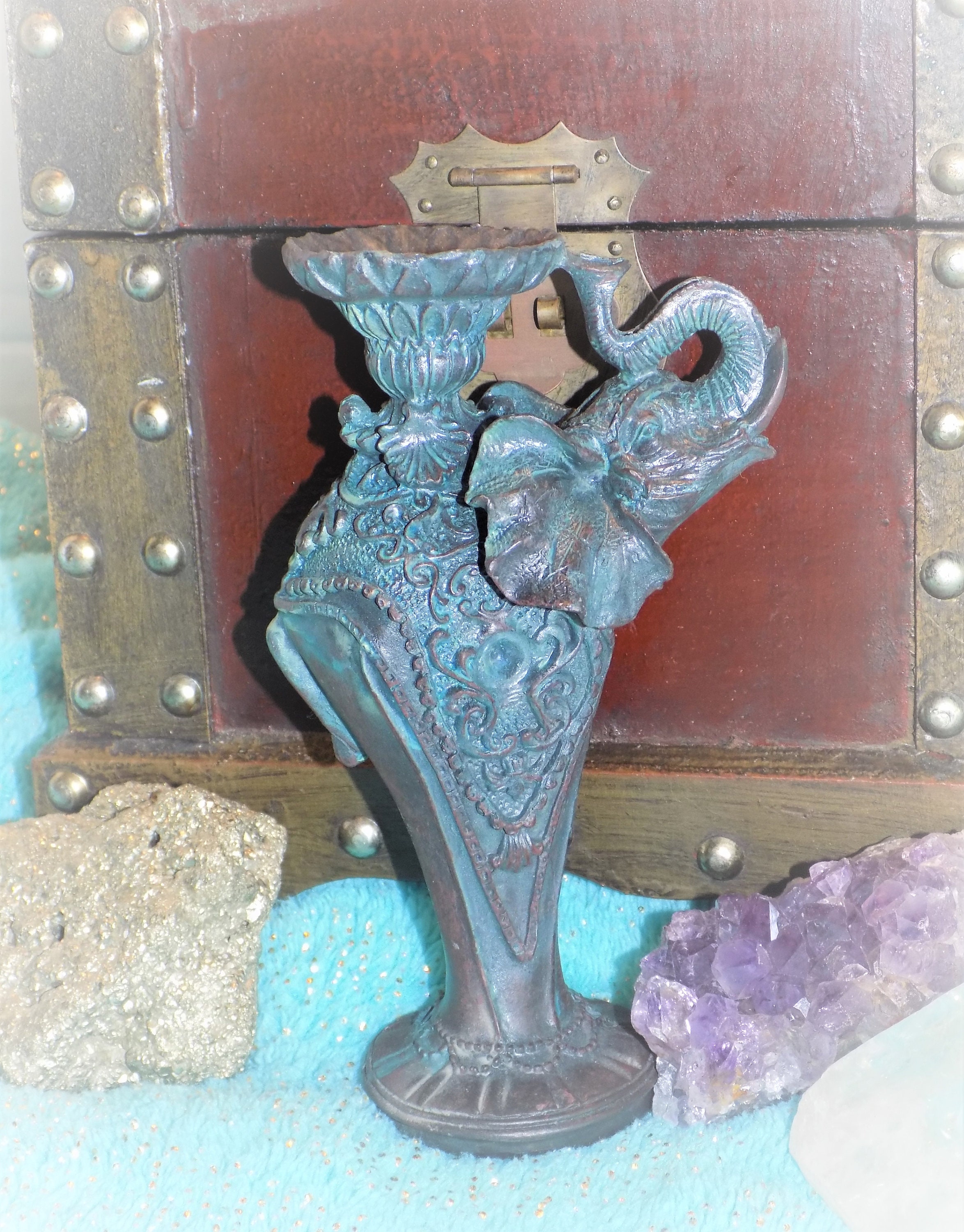 Pagan Altar Starter Box Vintage Style Treasure Box Wiccan | Etsy