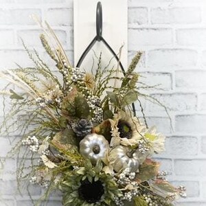 Fall Wall Decor, Fall Wall Sconce, Neutral Fall, Fall Decor, Home Decor ...