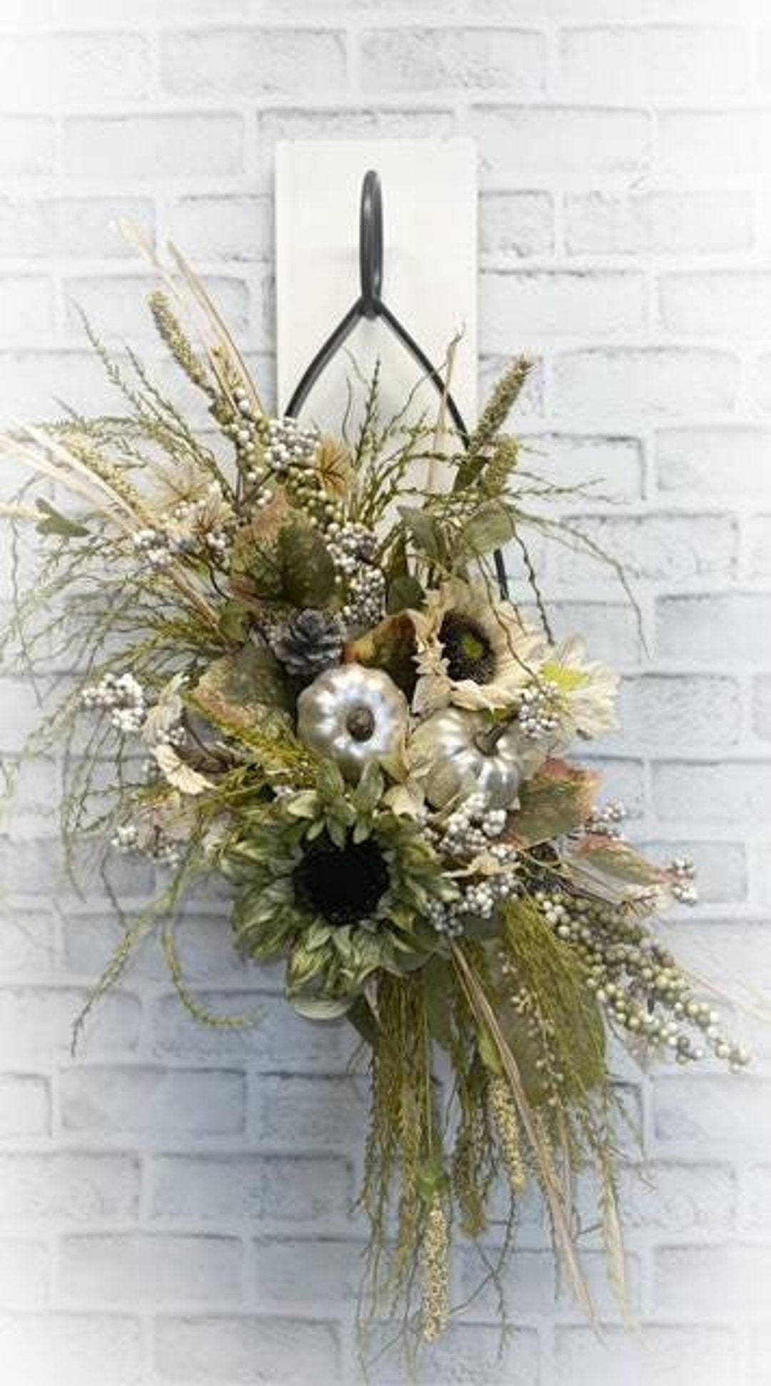 Fall Wall Decor, Fall Wall Sconce, Neutral Fall, Fall Decor, Home Decor ...