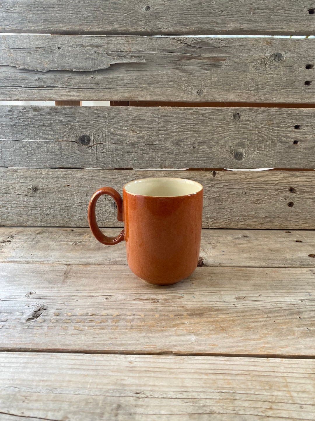 Denby Fire Beaker Mug - Etsy