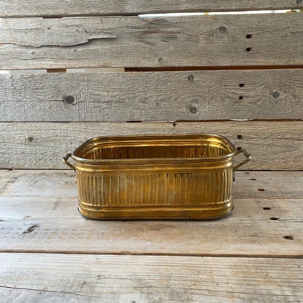 Brass Container - Etsy