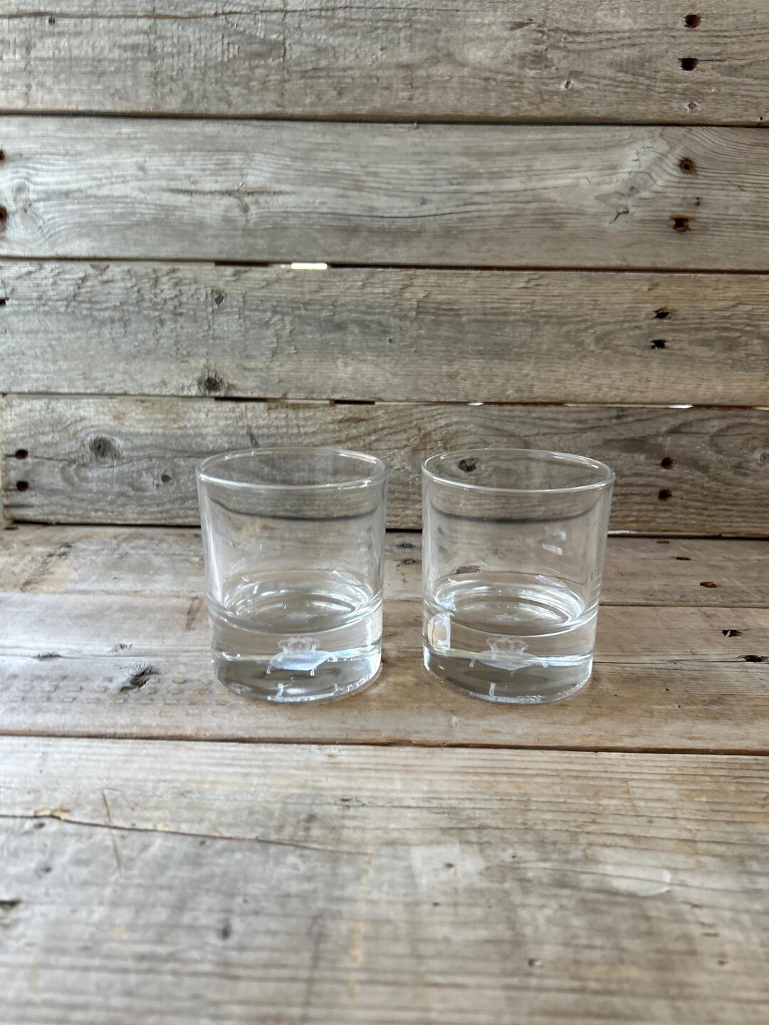 Set of 2 Crown Royal Rocks Glasses - Etsy