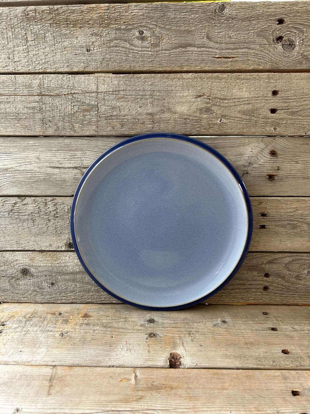 Denby Everyday Blue Dinner Plate – 10.5” Stoneware – Made in England - Etsy