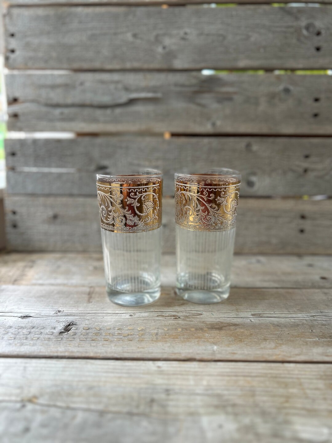 Set of 2 Culver Starlyte Glasses - Etsy