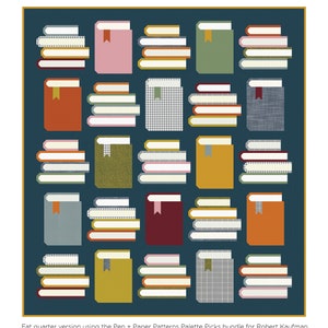 PDF Book Nook Quilt Pattern - Etsy