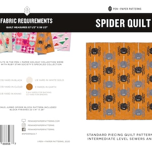 PDF Spider Quilt Pattern - Etsy