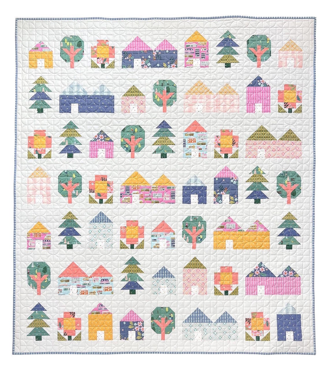 Tiny Town PDF Quilt Pattern - Etsy