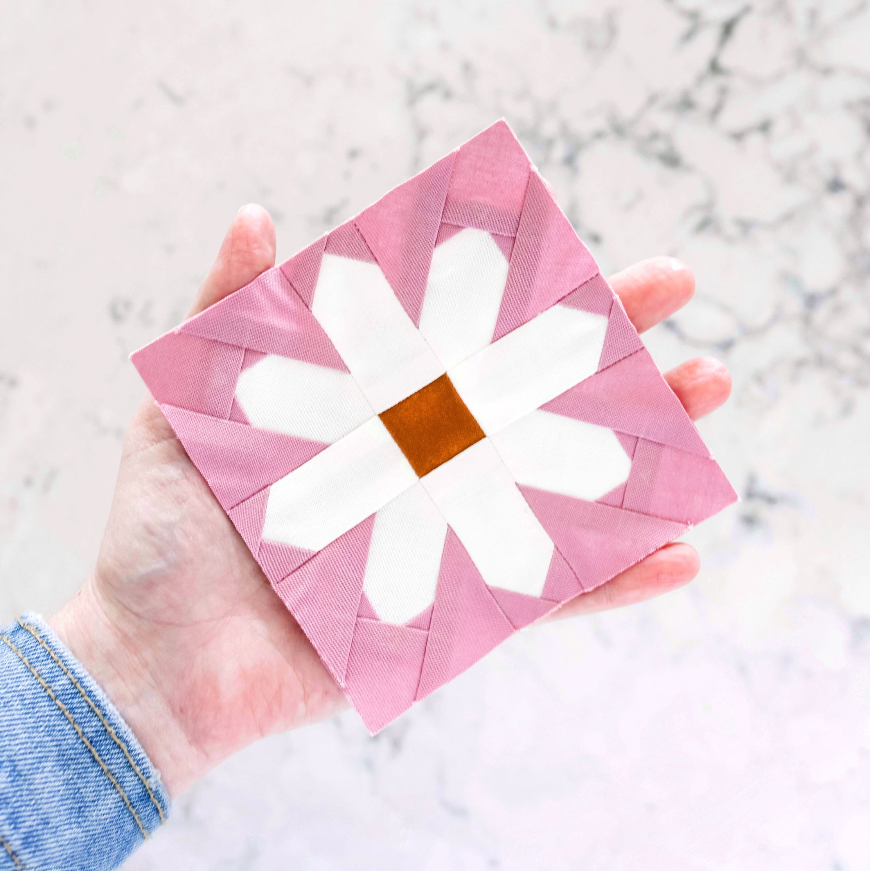 PDF Fresh as a Daisy Mini FPP Block Pattern - Etsy