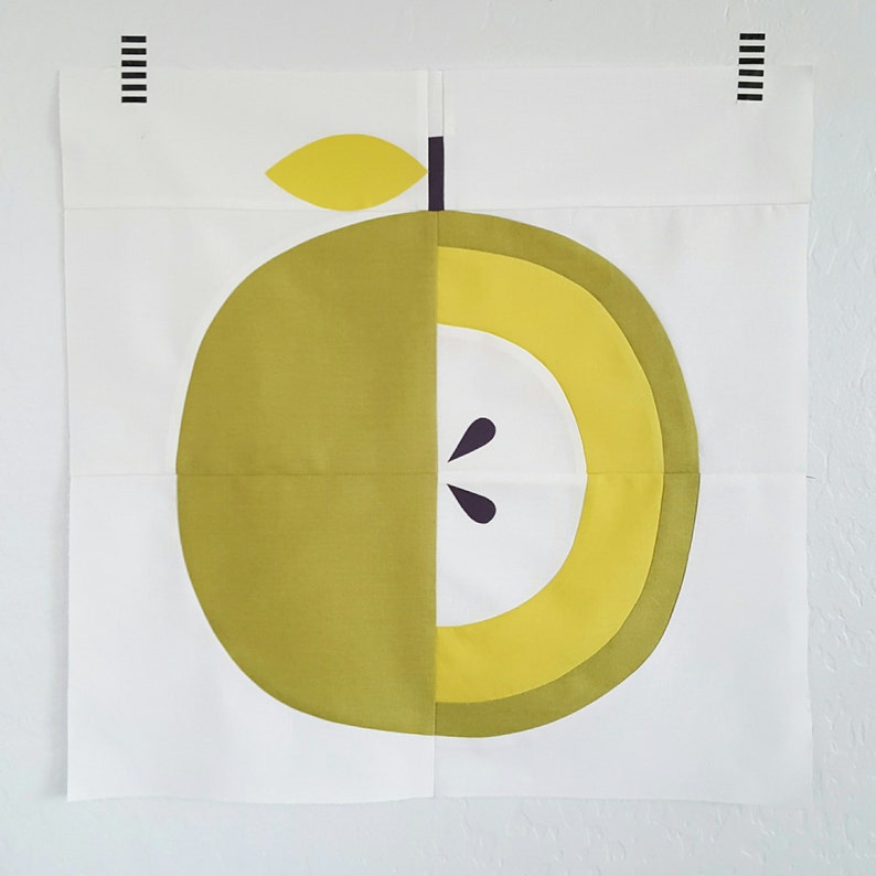 PDF Apple Core Mini Quilt Pattern | Etsy