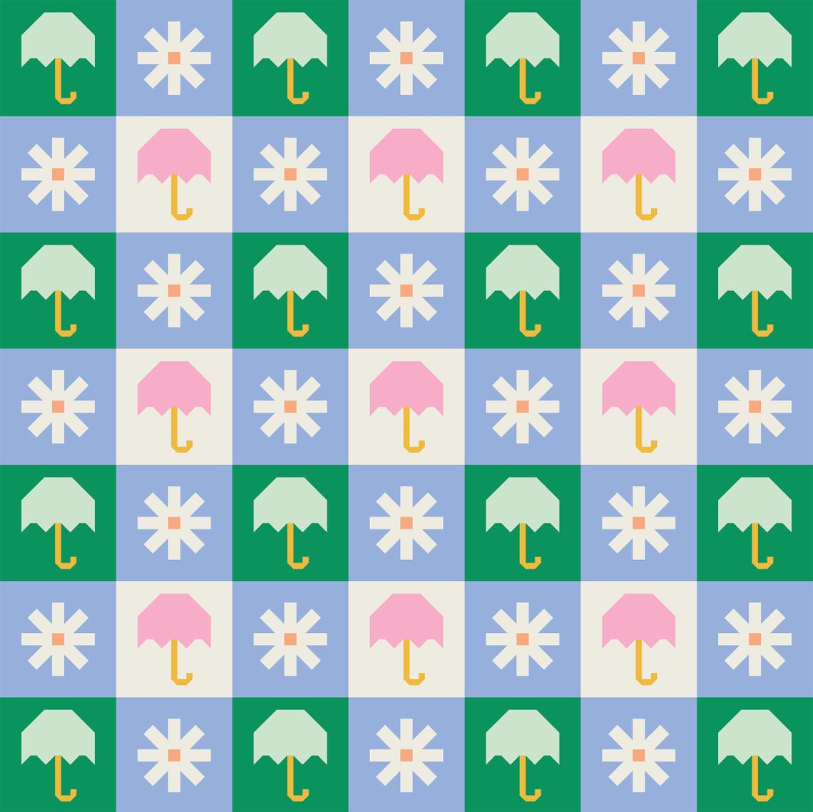 PDF Chance of Rain Quilt Pattern - Etsy