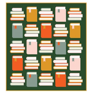 PDF Book Nook Quilt Pattern - Etsy